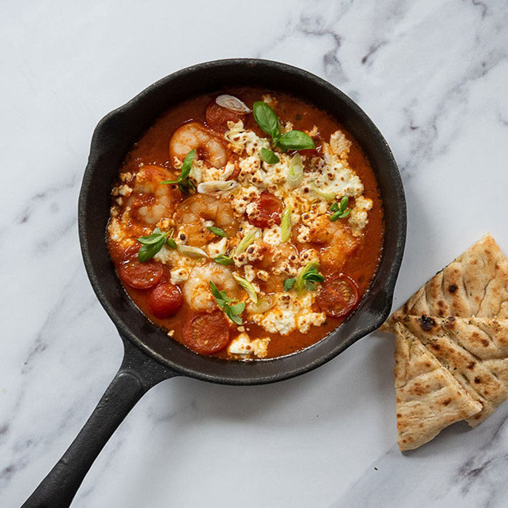 Garides Saganaki – The Olive Grove