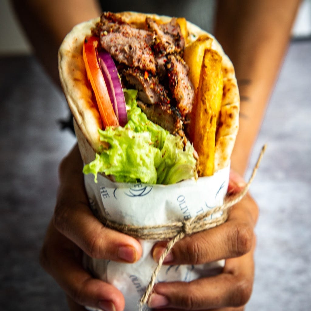 Souvlaki Pork Gyros – The Olive Grove